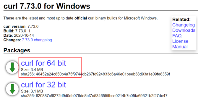 Windows下curl工具的使用方法 - sdk社区 | 技术至上